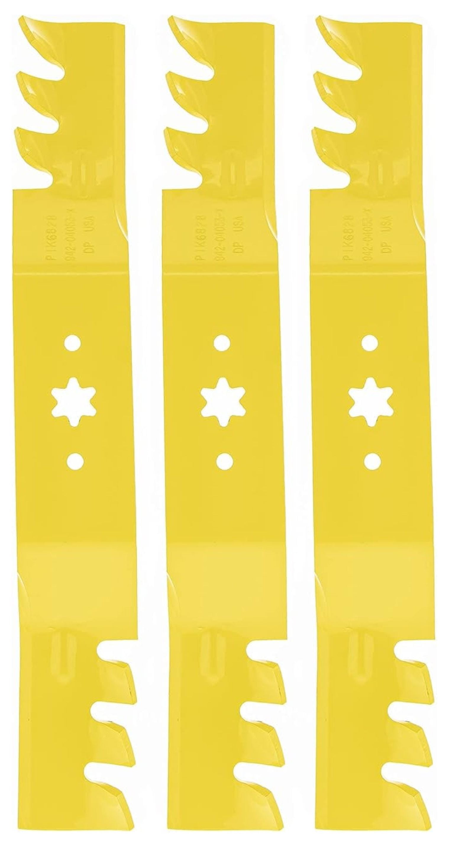 490-110-C139 Xtreme Blade Set 50" Deck Star Shape Center RZT LTX LGTX ...