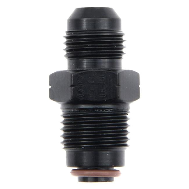 491963-BL -6 AN x 16 mm x 1.5 in. Fuel Injection Male Adapter Fitting ...