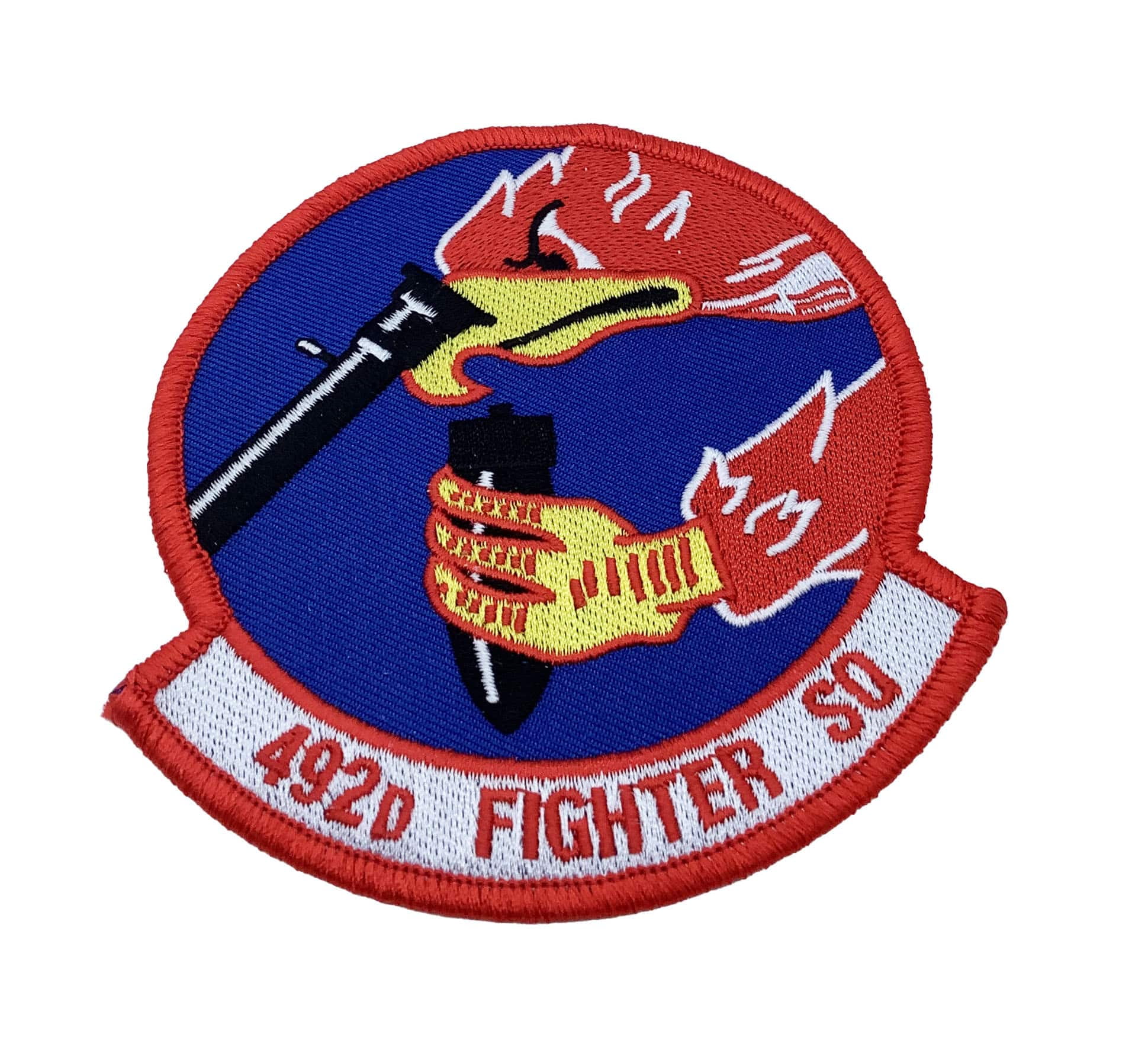492d Fighter Squadron Patch – With hook and loop - Walmart.com