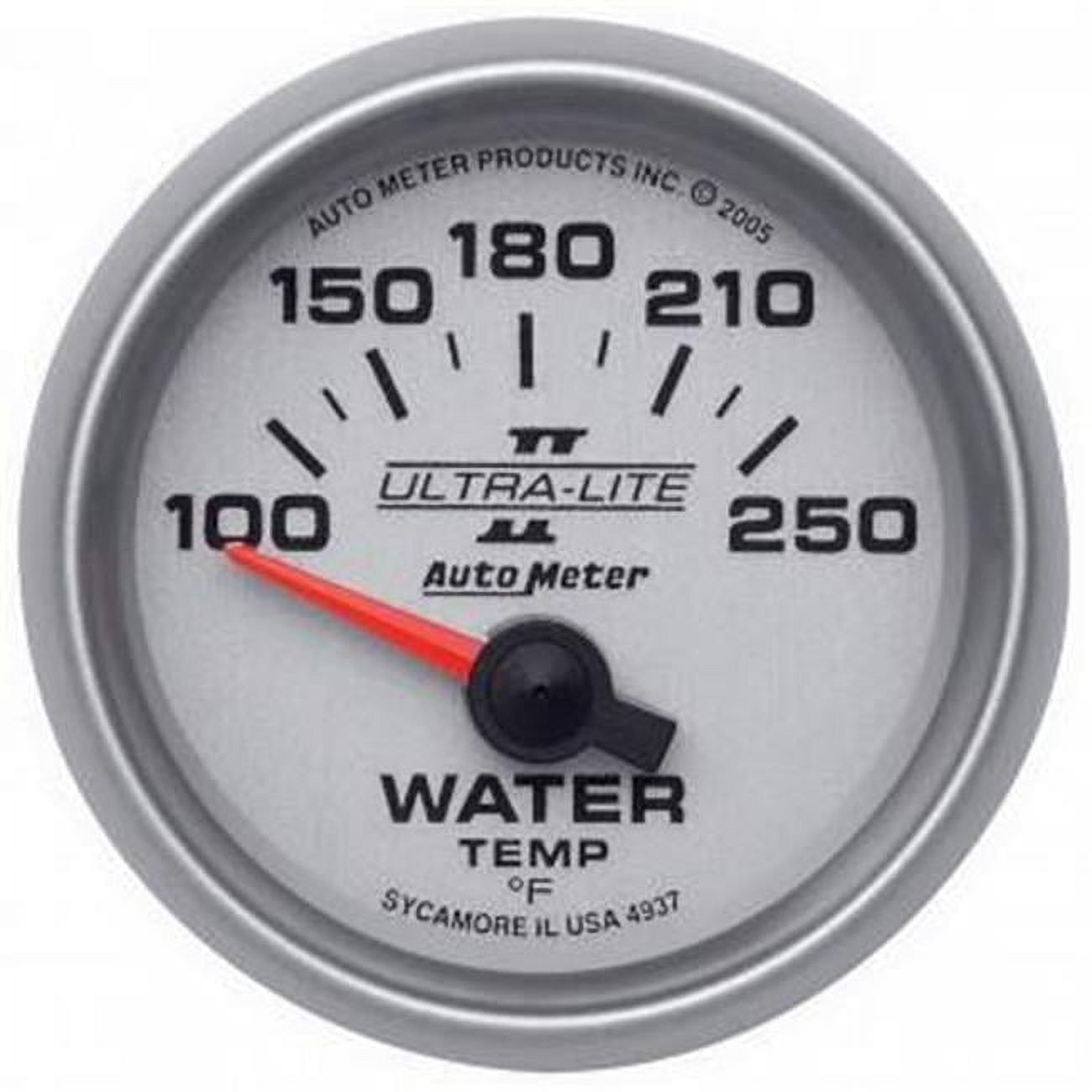 4937 2.06 in. Ultra-Lite II Electric Water Temperature Gauge - 100-250 ...
