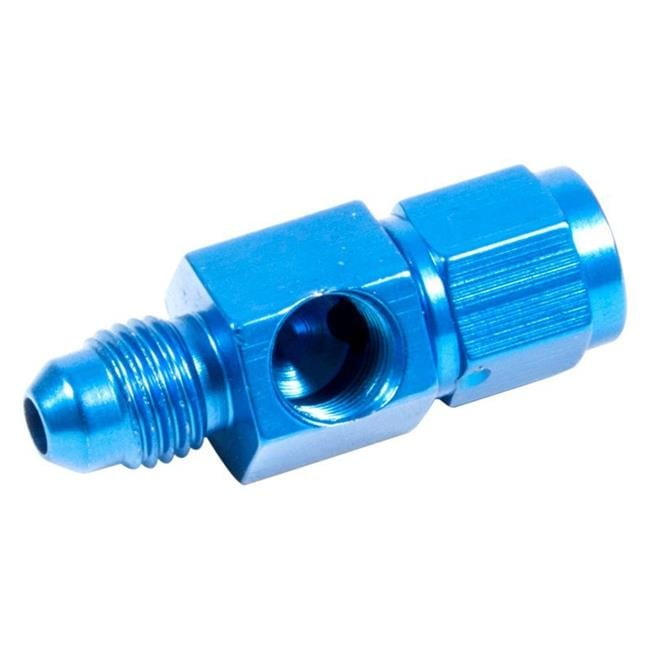 495000 -4 AN Male x -4 AN Female Inline Gauge Adapter - Walmart.com