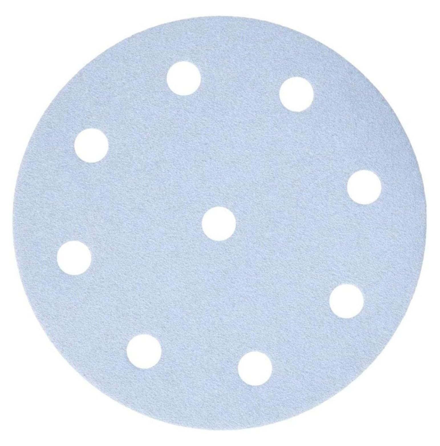 497168 Granat P100 Grit 5-Inch (125mm) Diameter Abrasive Sanding Discs ...