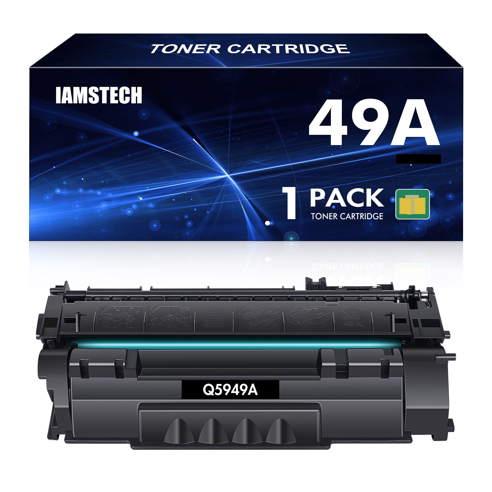 49A Q5949A High Yield Toner Cartridges 1 Balck for HP 49A Q5949A 53A ...