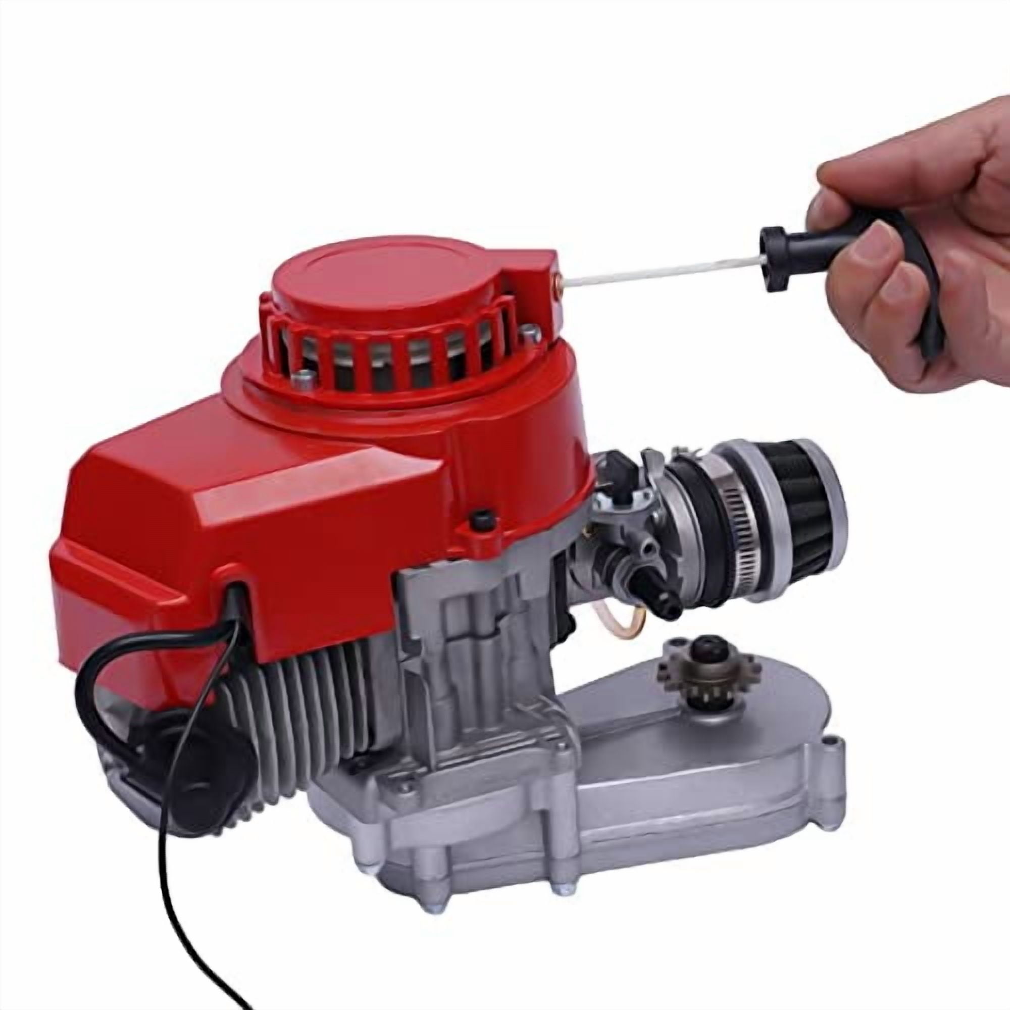 49CC 2 Stroke Engine Motor 1.9KW 3PS Engine with Handle & Cable IPE44F ...