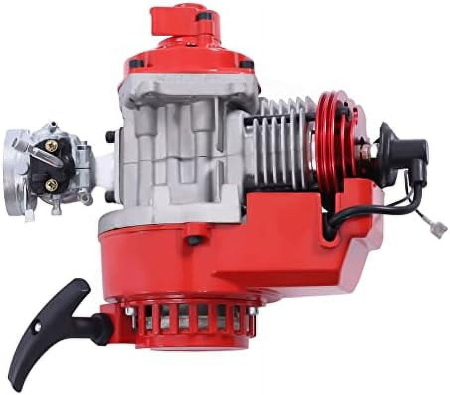 49CC 2 Stroke Engine Motor, Modified 6 Teeth Pull Start Engine Motor ...