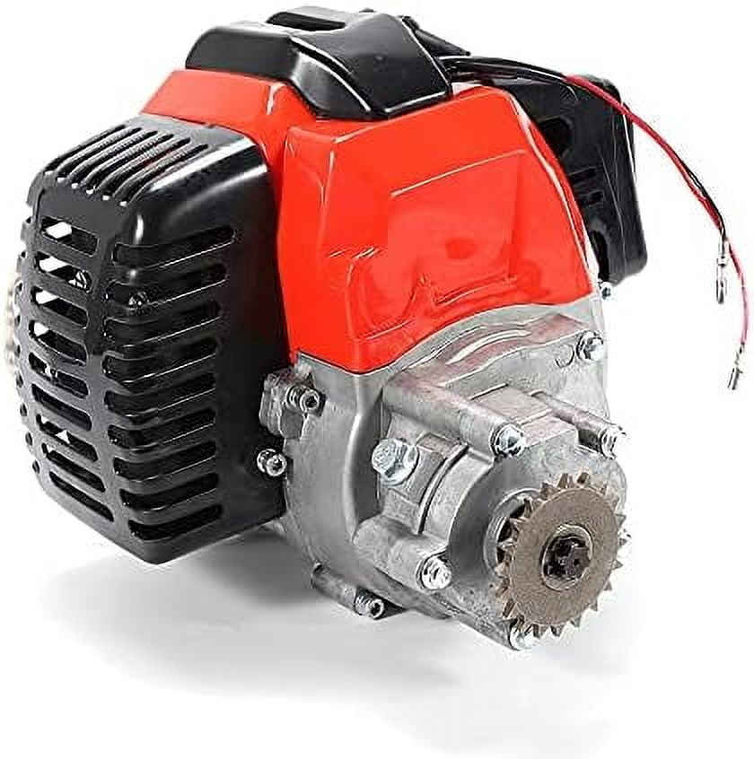 49CC 2-Stroke Engine Single Cylinder Pull Start Mini Engine Motor for ...