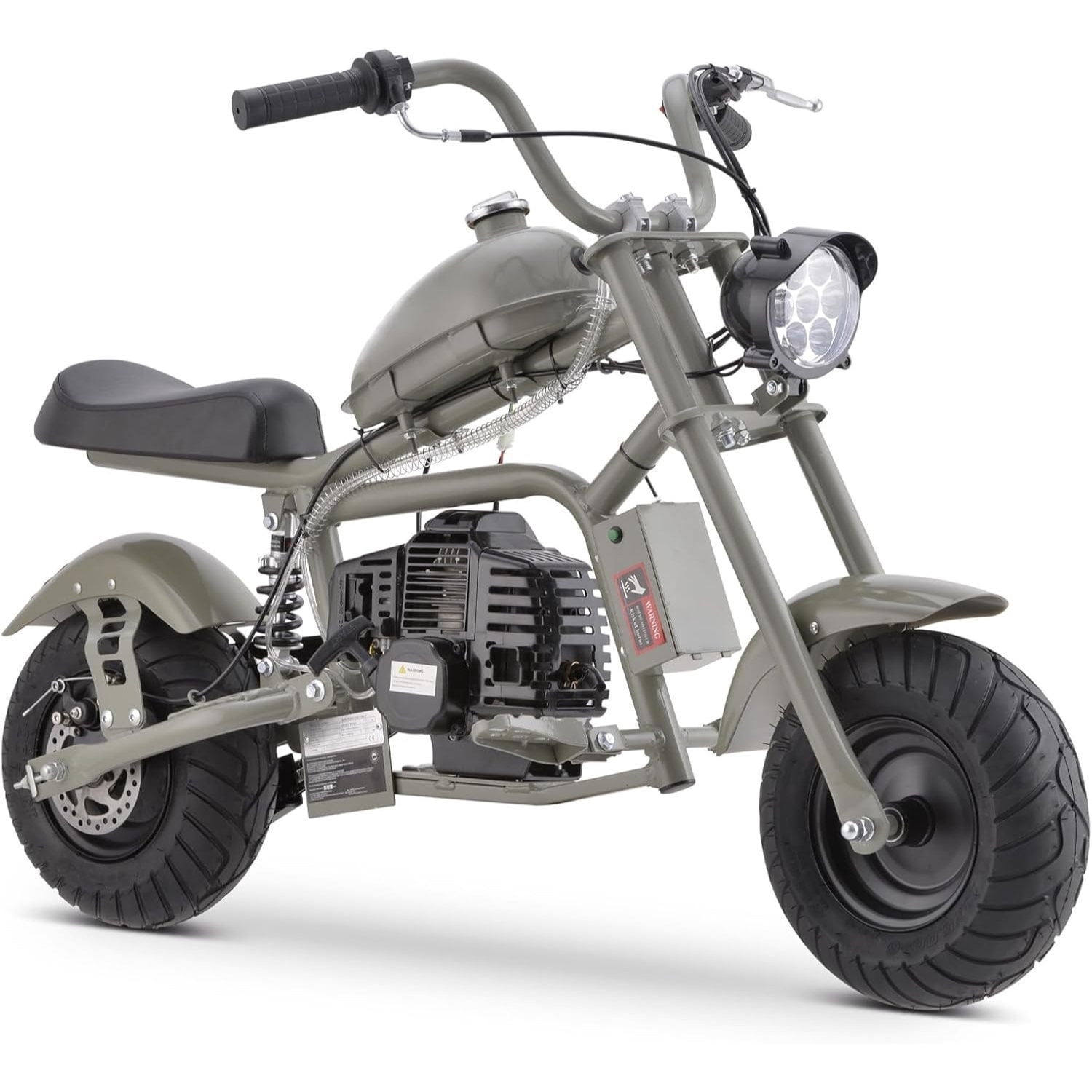 QEASET 49CC 2-Stroke Mini Bike,Gas Powered Dirt Bike,Off-Road Trail ...