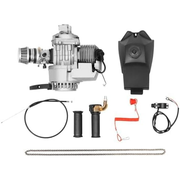 49cc Bicycle Engine Kit,2 Stroke Gas Motorized Bike Conversion Kit ...