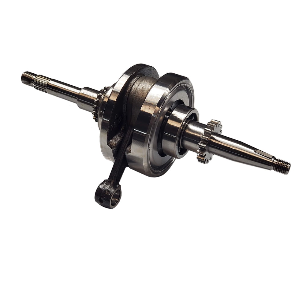 49cc Chinese Scooter 139QMB Crankshaft (16 tooth oil pump drive gear ...
