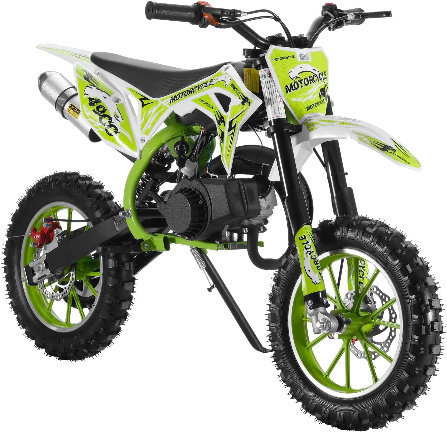 49cc Dirt Bike For Adults & Kids-Kids Dirt Bike 2-Stroke Gas Powered ...