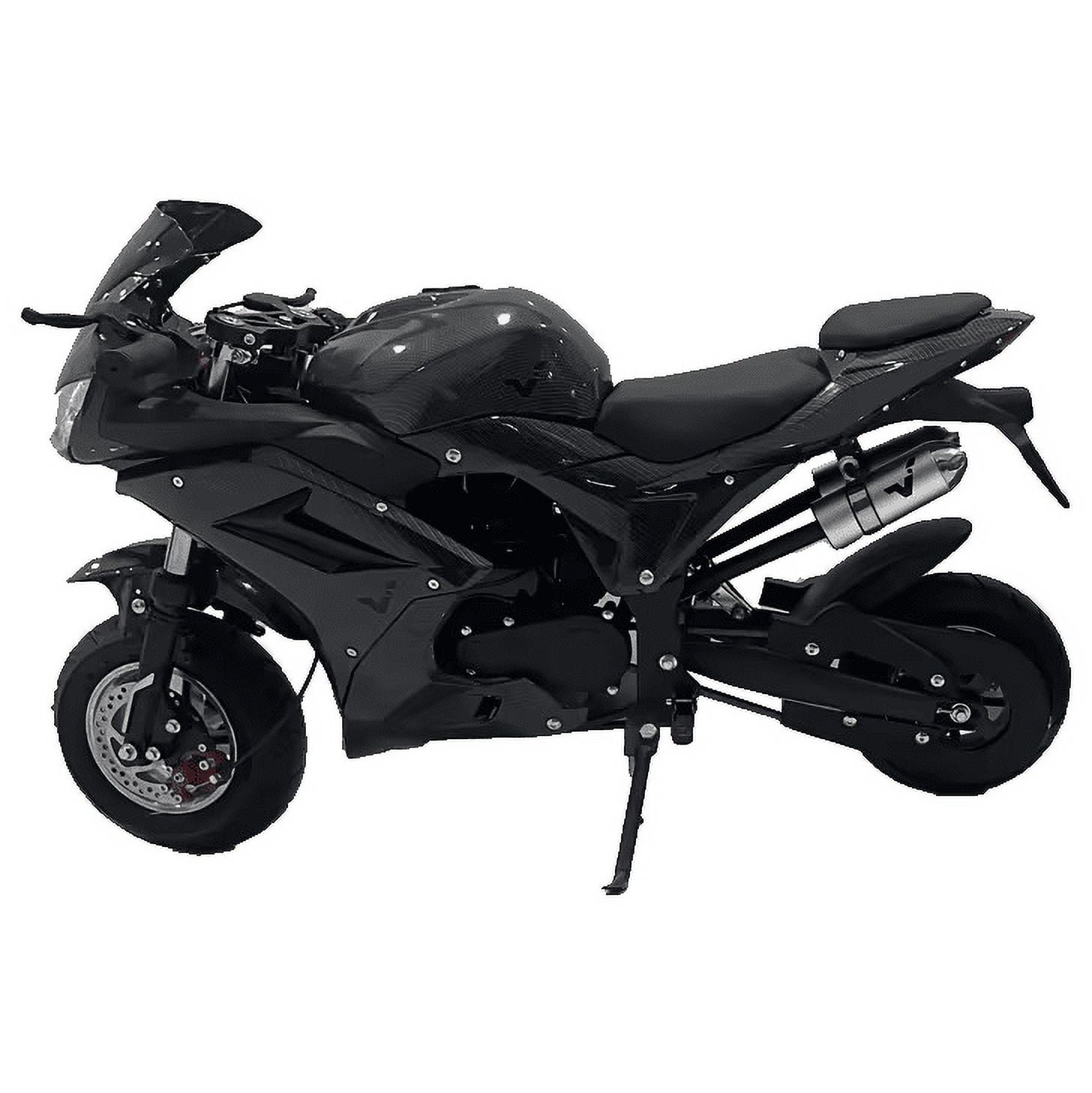 49cc Mini Motorcycle, 2-Stroke Gas Pocket Motorbike, Racing Max Speed ...