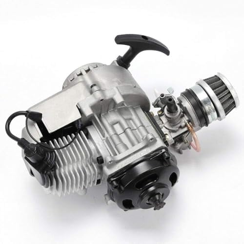 49cc Pocket Bike Engine 2 Stroke Motor Pull Start Engine Upgrade ATV ...