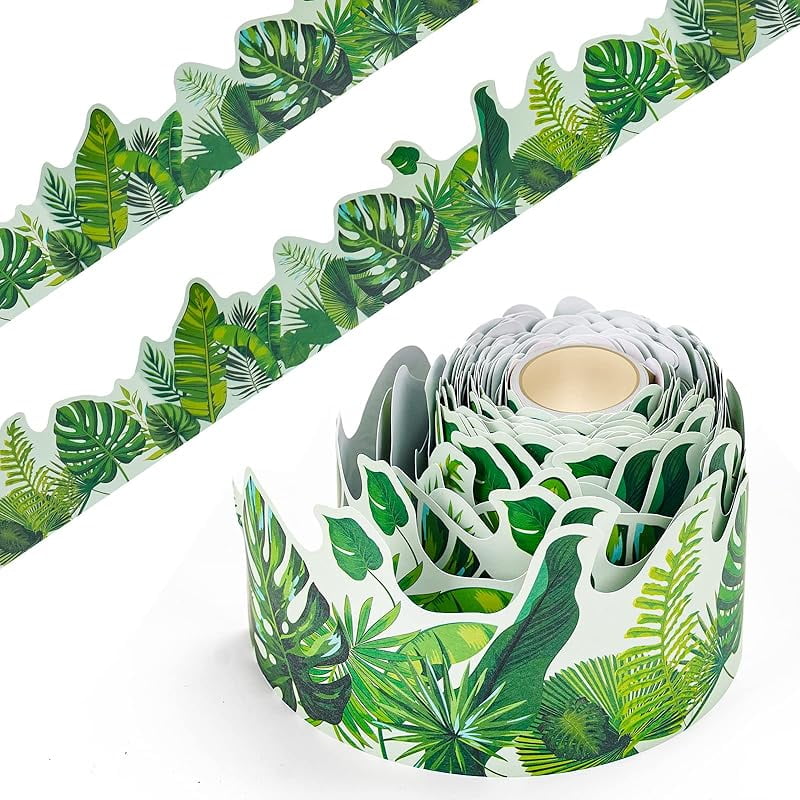 49ft Eucalyptus Die-Cut Border Trim Bulletin Board Classroom Border ...