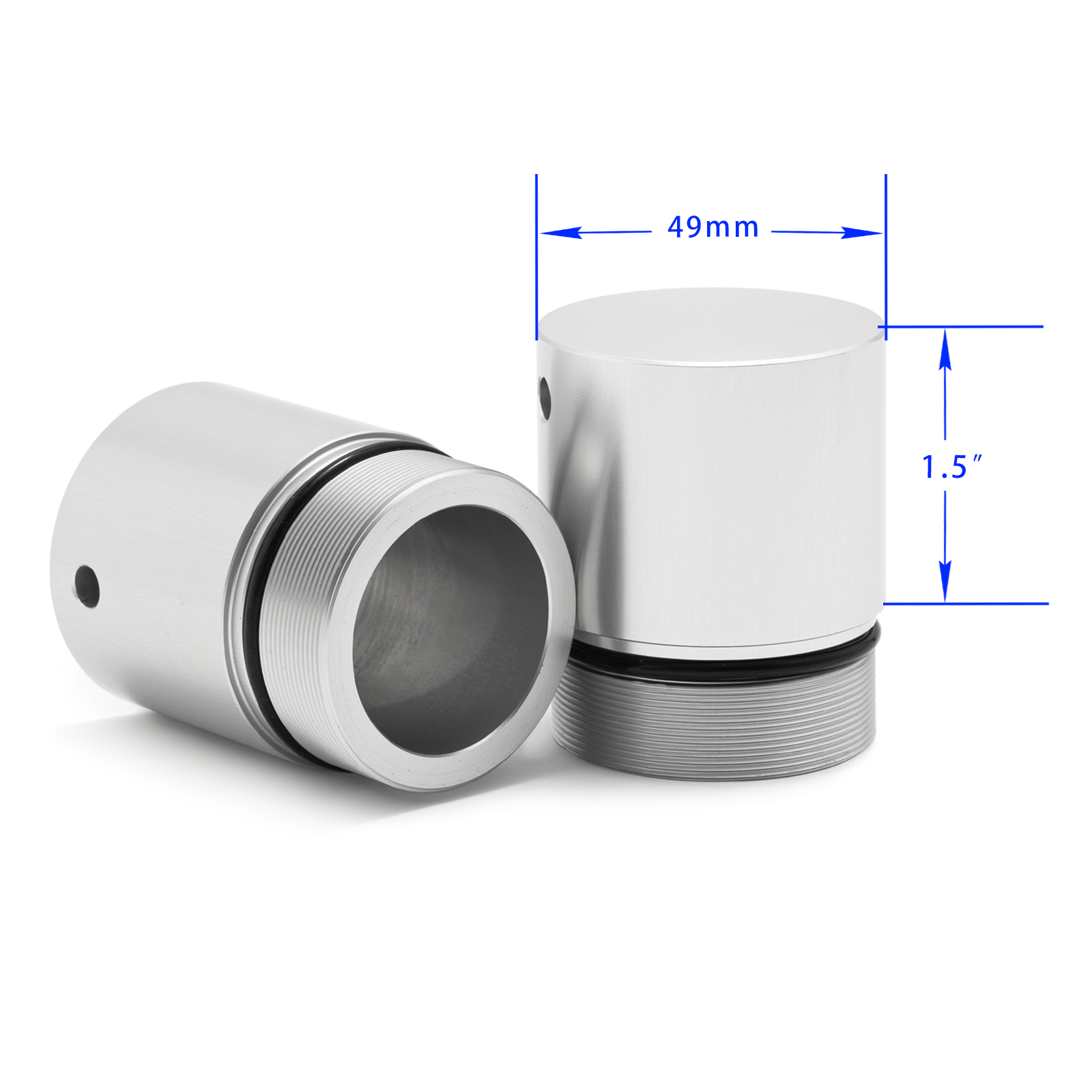 49mm Fork Tube Front End 1.5" Extension for Harley V-Rod Touring FXSB ...