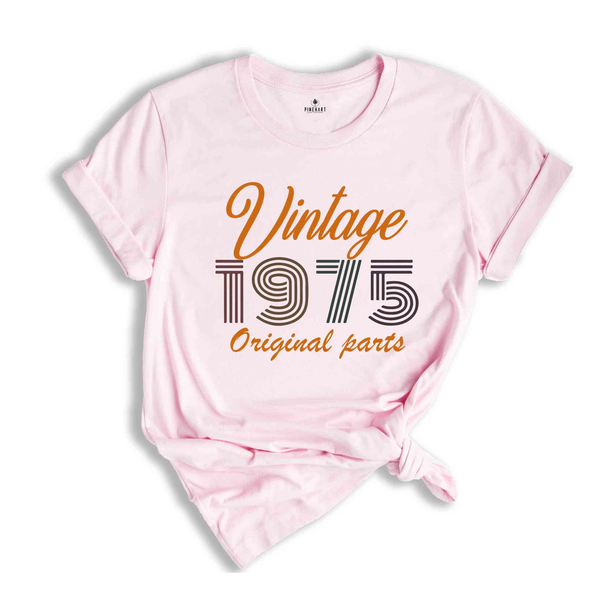 49th Birthday Shirt, Vintage T Shirt, Vintage 1975 Shirt, 49th Birthday ...