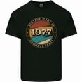49th Birthday Vintage Made In 1977 Mens Cotton T-Shirt Tee Top ...