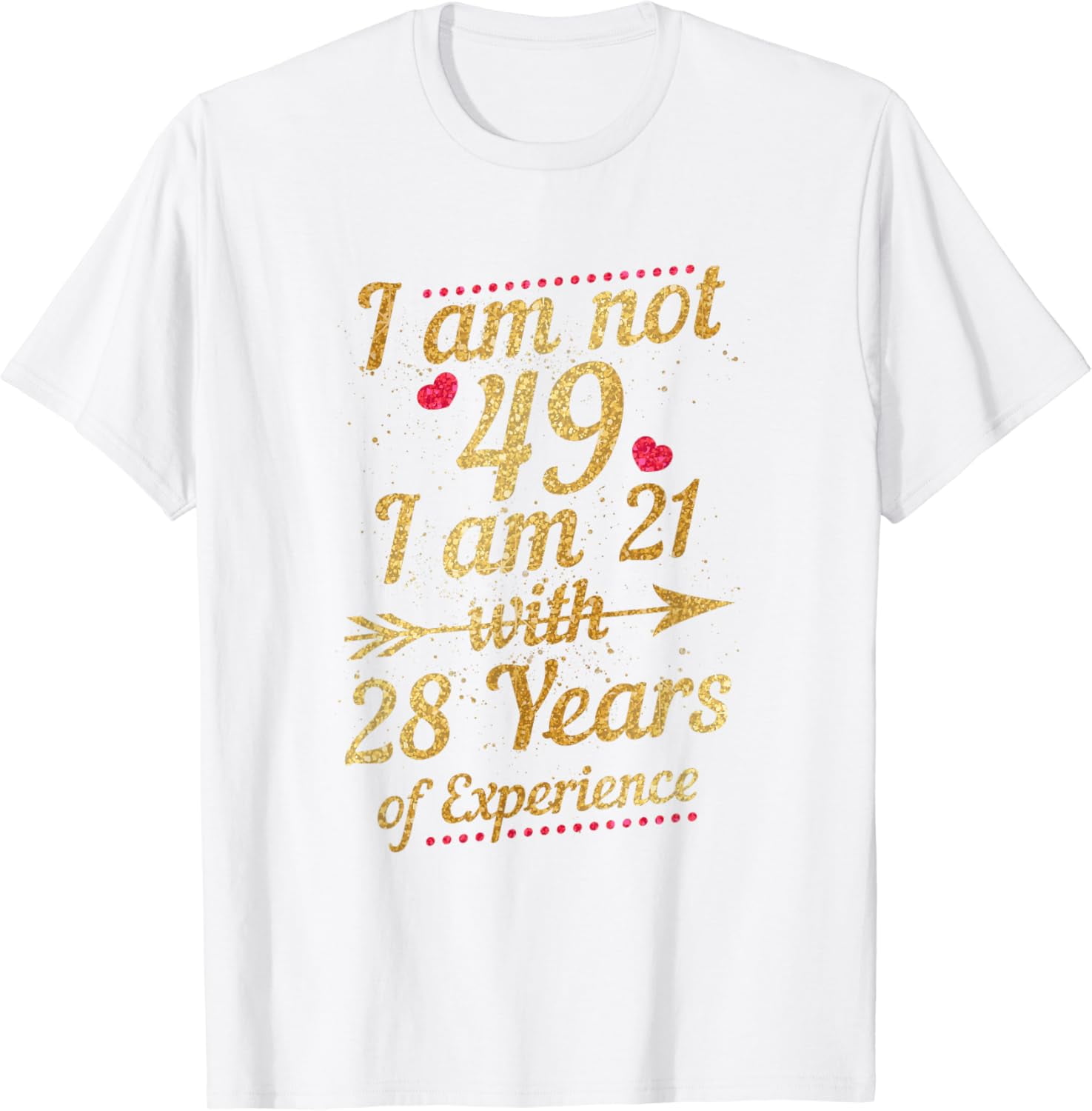 49th Birthday Woman 49 Year Old Gift T-Shirt - Walmart.com