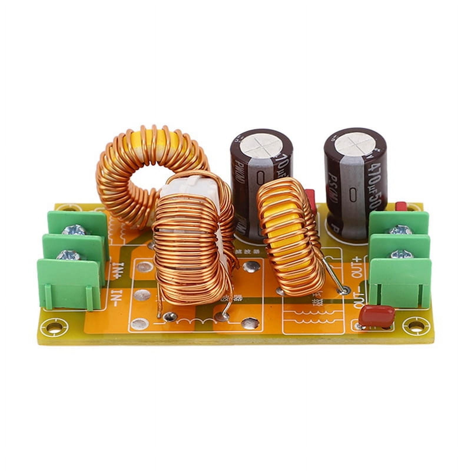 4A DC LC Filter FCC Car Audio High Frequency Filtering Low Pass Passive ...