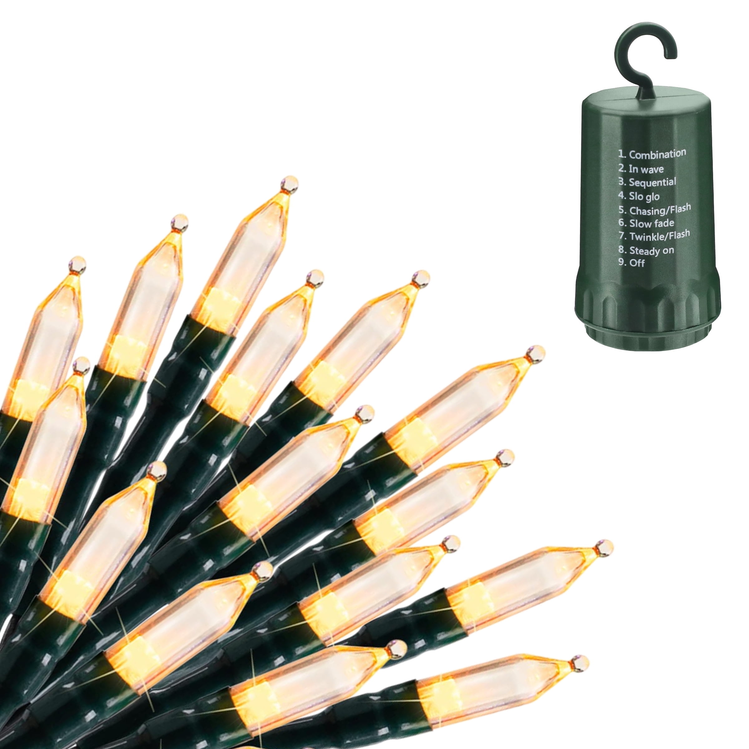 4AA 100 LED Christmas lights - Walmart.com