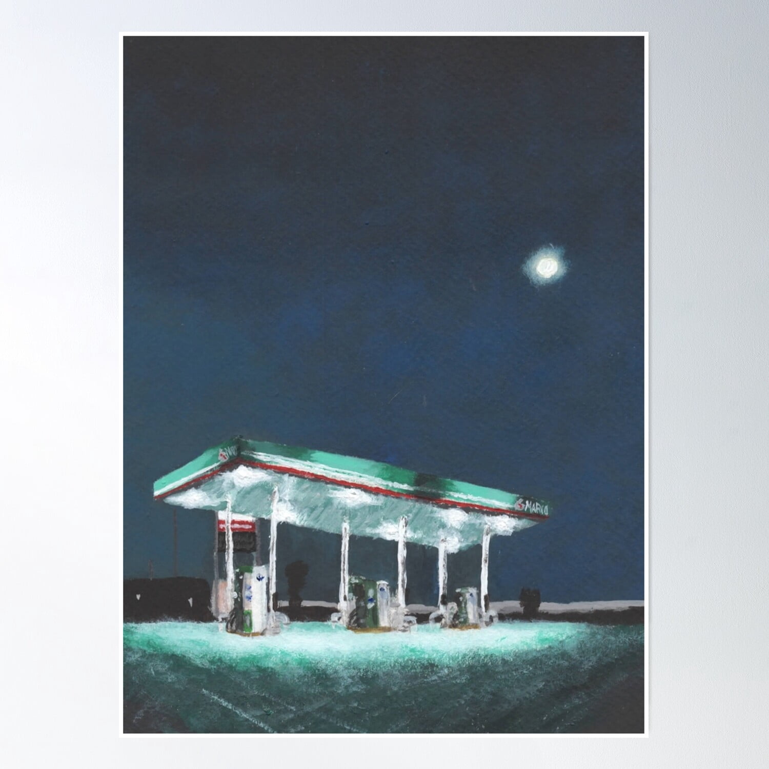 4Am Melina Wojcik Poster Wall Art, Modern Wall Decor, 12x18 UNFRAMED ...