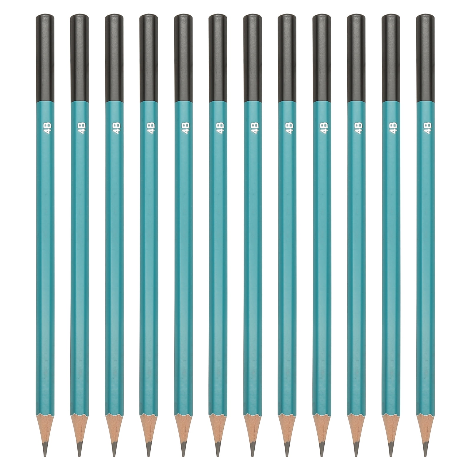 Uxcell 4B Drawing Pencils for Sketching, 12PCS Sketch Pencils for ...