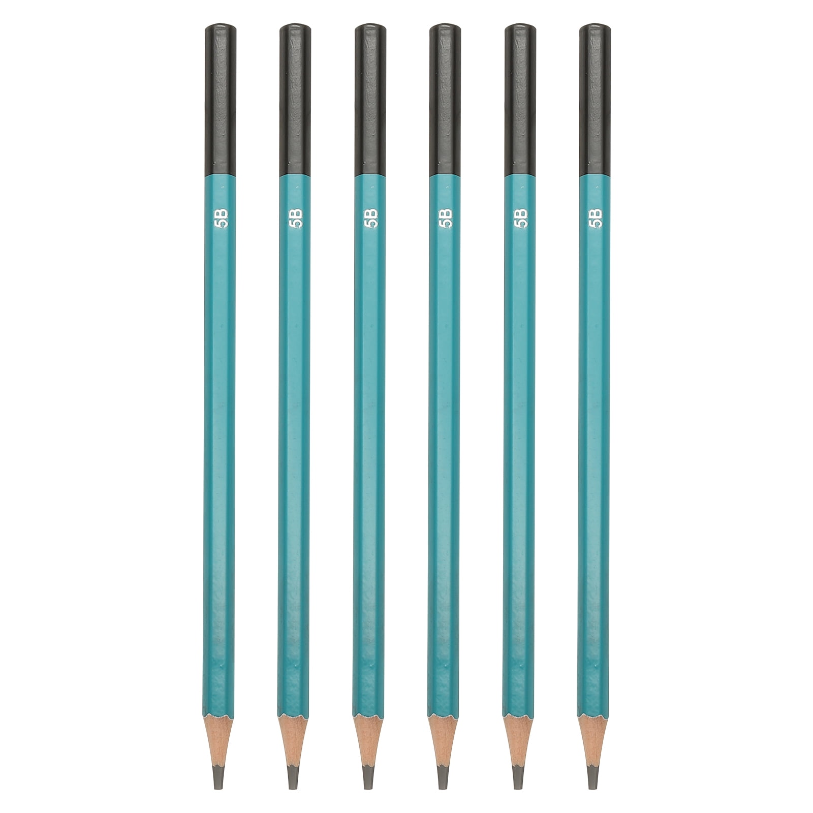 Uxcell 5B Drawing Pencils for Sketching, 6PCS Sketch Pencils for ...