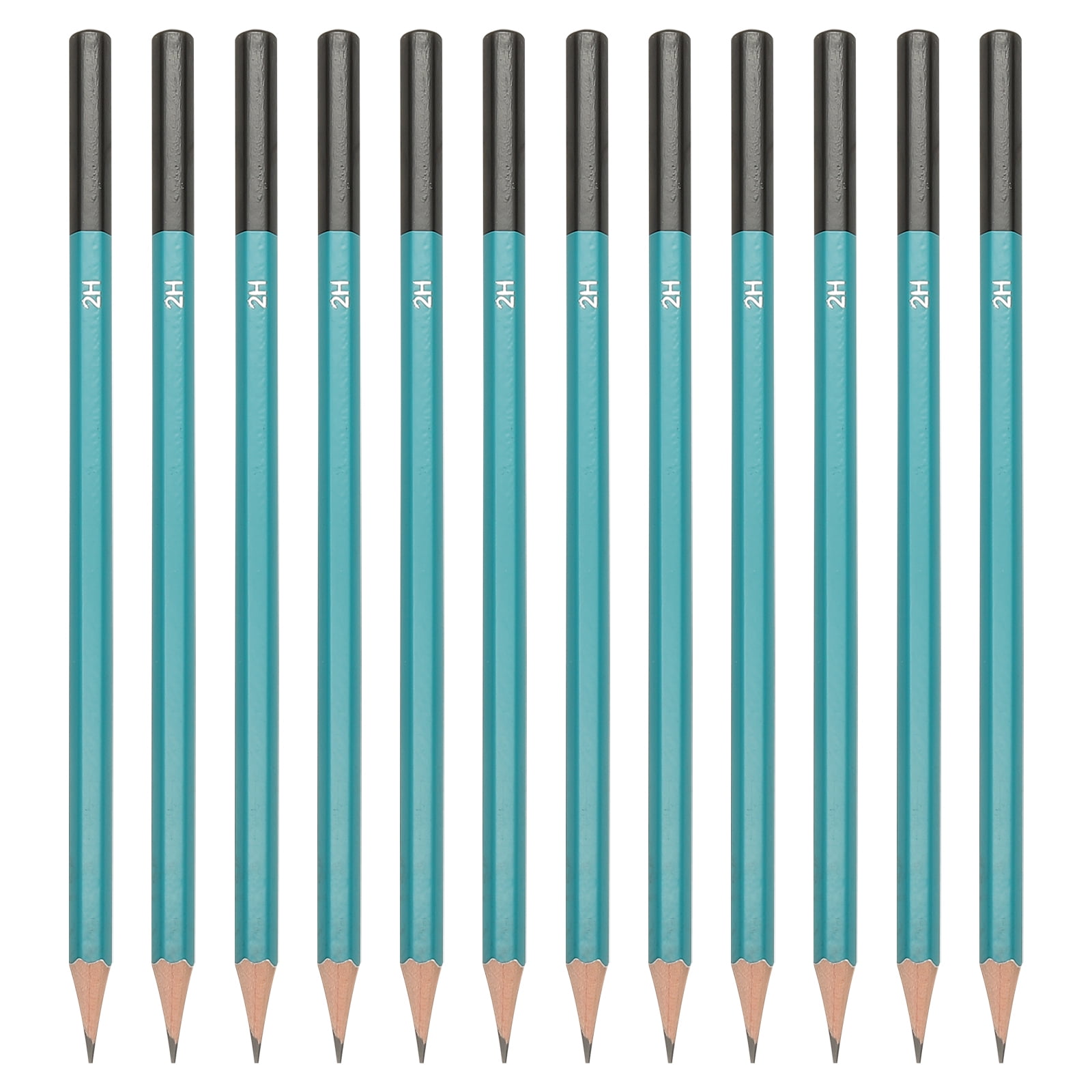 Uxcell 2H Drawing Pencils for Sketching, 12PCS Sketch Pencils for ...
