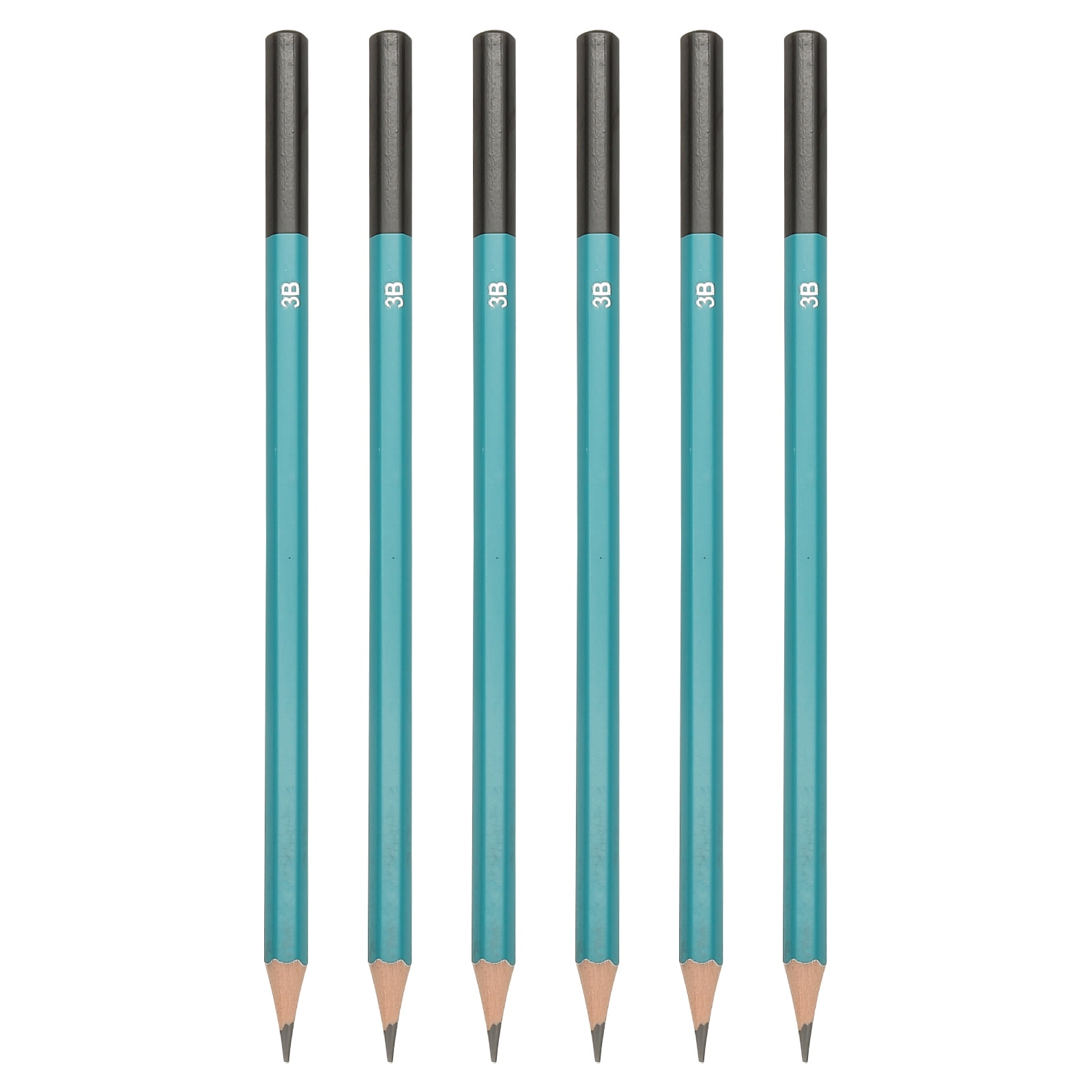 Uxcell 3B Drawing Pencils for Sketching, 6PCS Sketch Pencils for ...