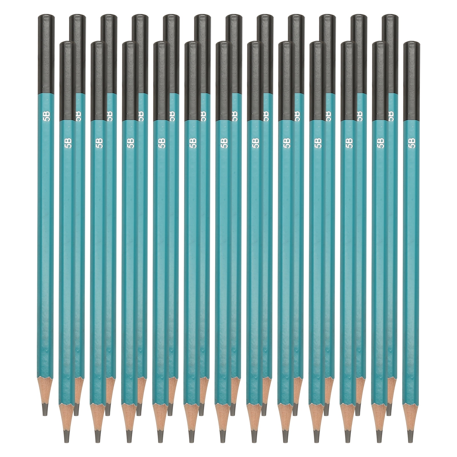 Uxcell 5B Drawing Pencils for Sketching, 24PCS Sketch Pencils for ...