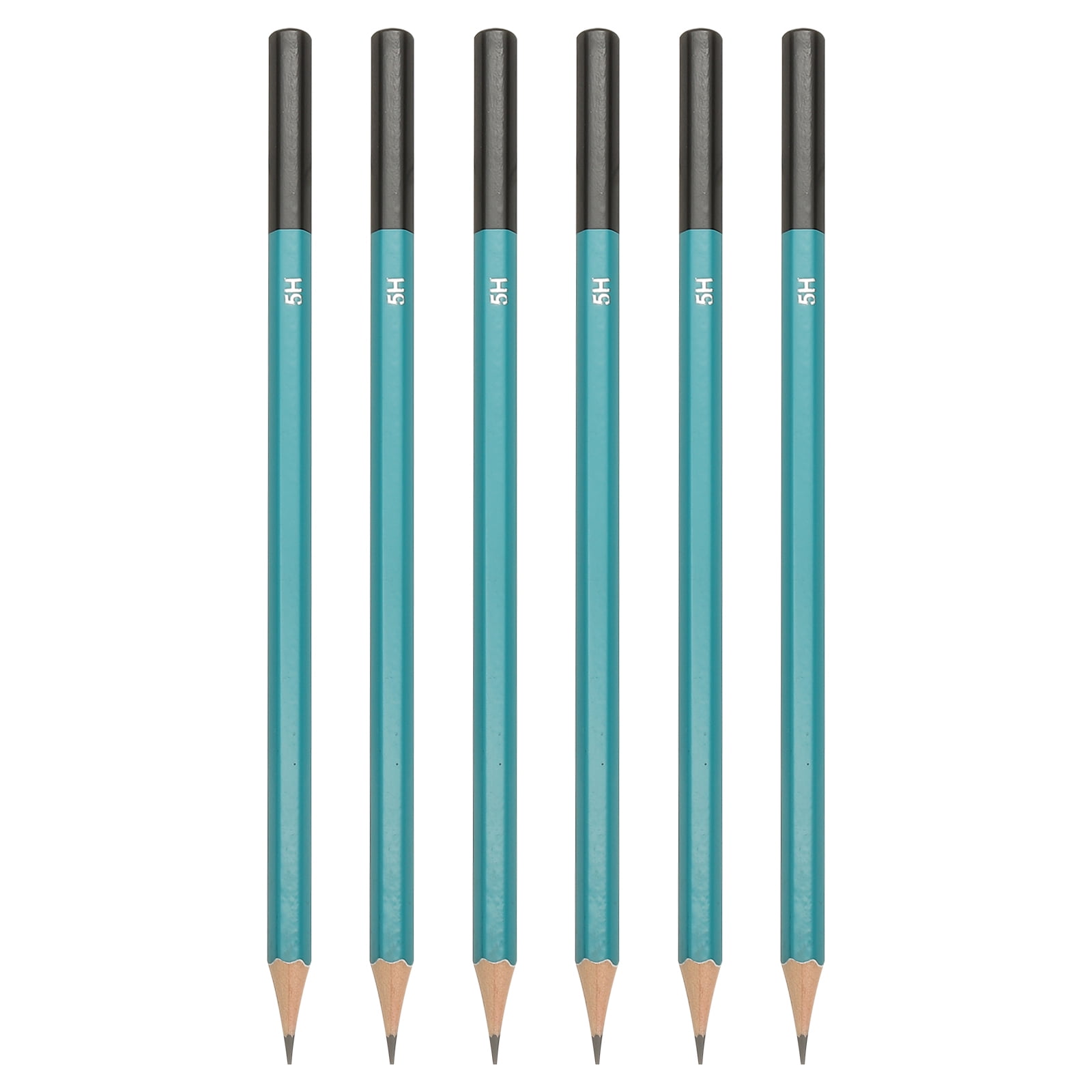 Uxcell 5H Drawing Pencils for Sketching, 6PCS Sketch Pencils for ...