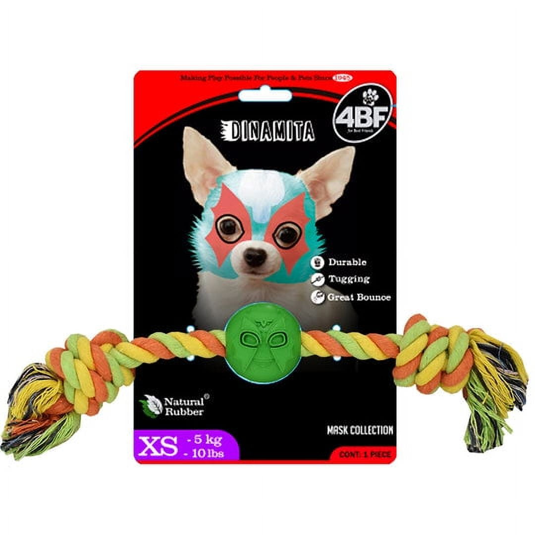4BF Best Mask Dinamita (Dynamite) Dog Tug Toy - Walmart.com