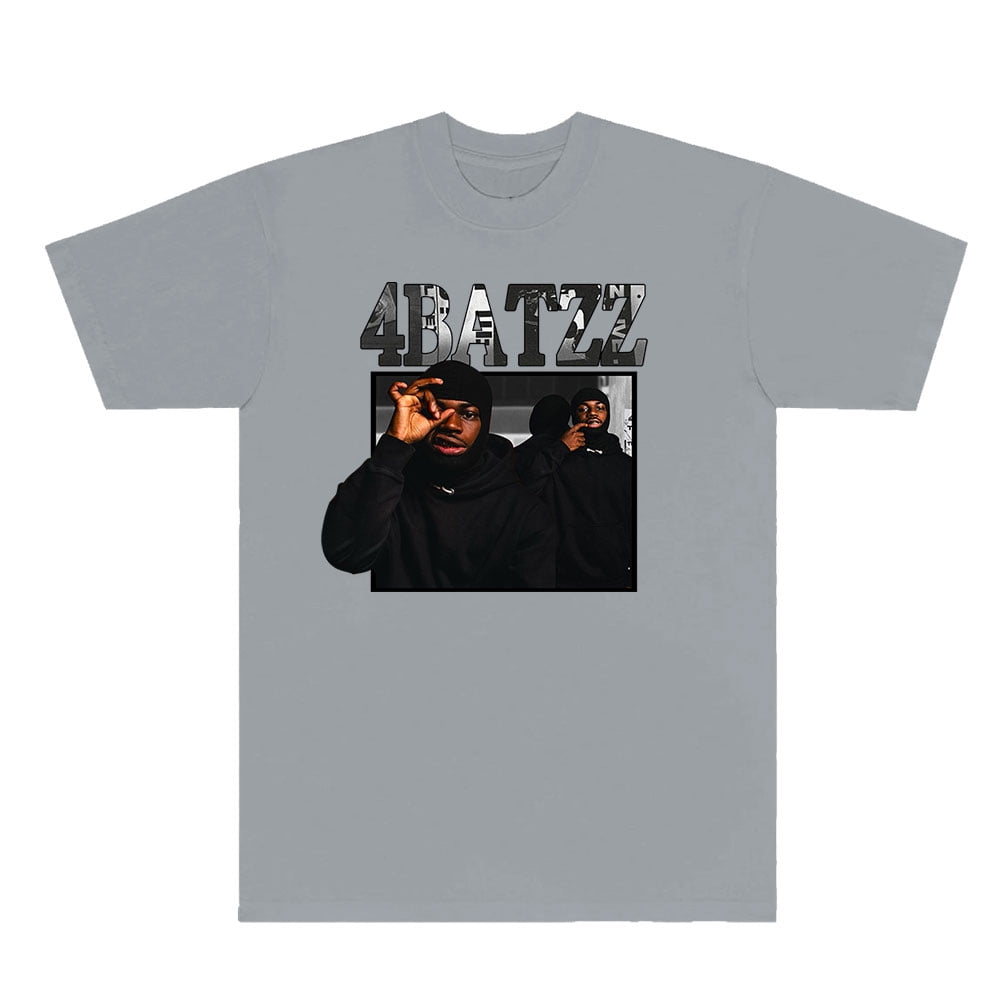 4Batz Rapper T-shirts New Logo Merch Women Men Fashion Casual HipHop ...