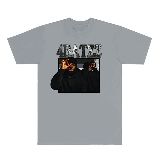 4Batz Rapper T-shirts New Logo Merch Women Men Fashion Casual HipHop ...