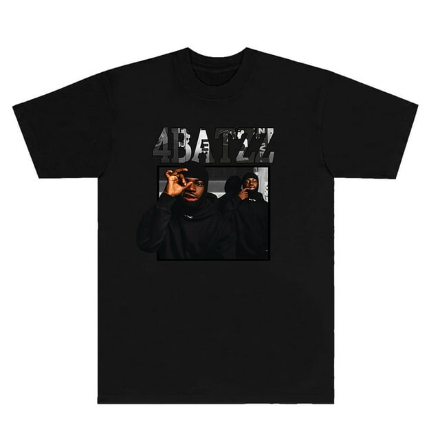 4Batz Rapper T-shirts New Logo Merch Women Men Fashion Casual HipHop ...