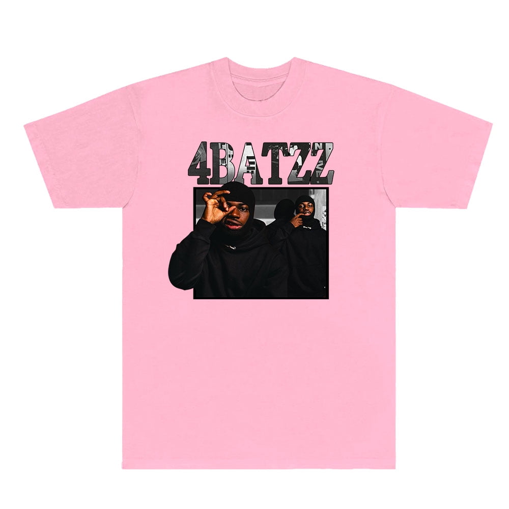 4Batz Rapper T-shirts New Logo Merch Women Men Fashion Casual HipHop ...