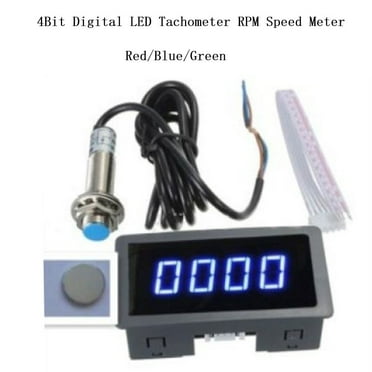 Digital Photo Laser Tachometer Non Contact Tach RPM Meter - Walmart.com