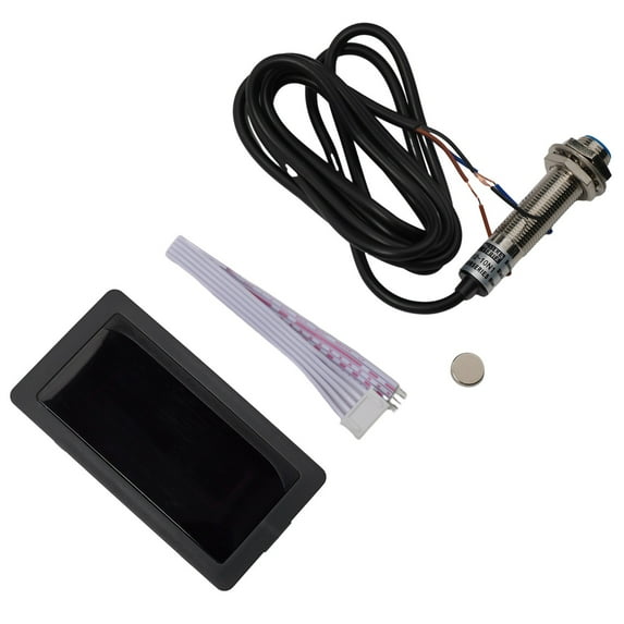 4Bit Digital Led Tachometer Rpm Speed Meter+Hall Proximity Switch ...