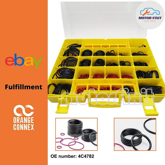 4C-4782 Seal O-Ring Kit Nitrile 90 Hydraulic Hose Fitting Orings CAT ...