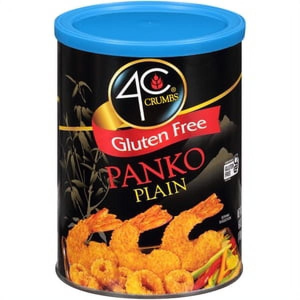 4C Gluten Free Plain Panko Crumbs, 6 oz - Office Kitchen Use - Walmart ...