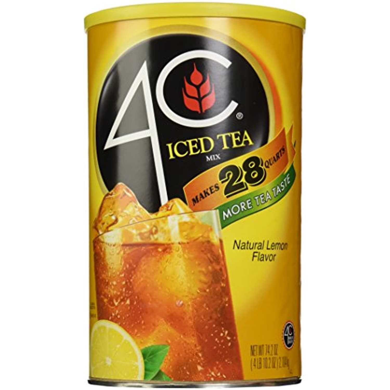 4C Ice Tea Mix, 74.2 Oz - Walmart.com