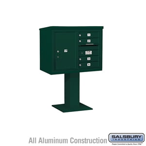 4C Pedestal Mailbox (Includes 26 Inch High Pedestal and Master ...