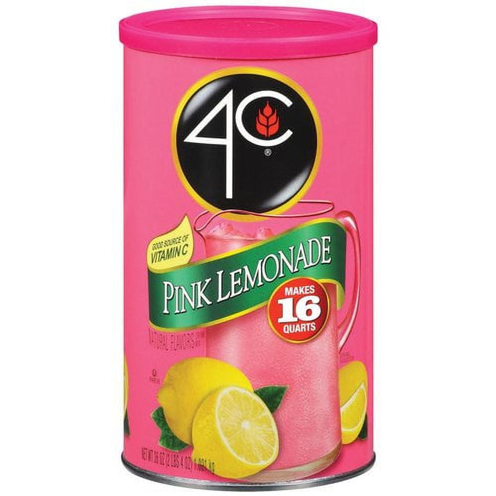 4C Pink Lemonade Drink Mix, 36 Oz - Warehouse Refreshment - Walmart ...