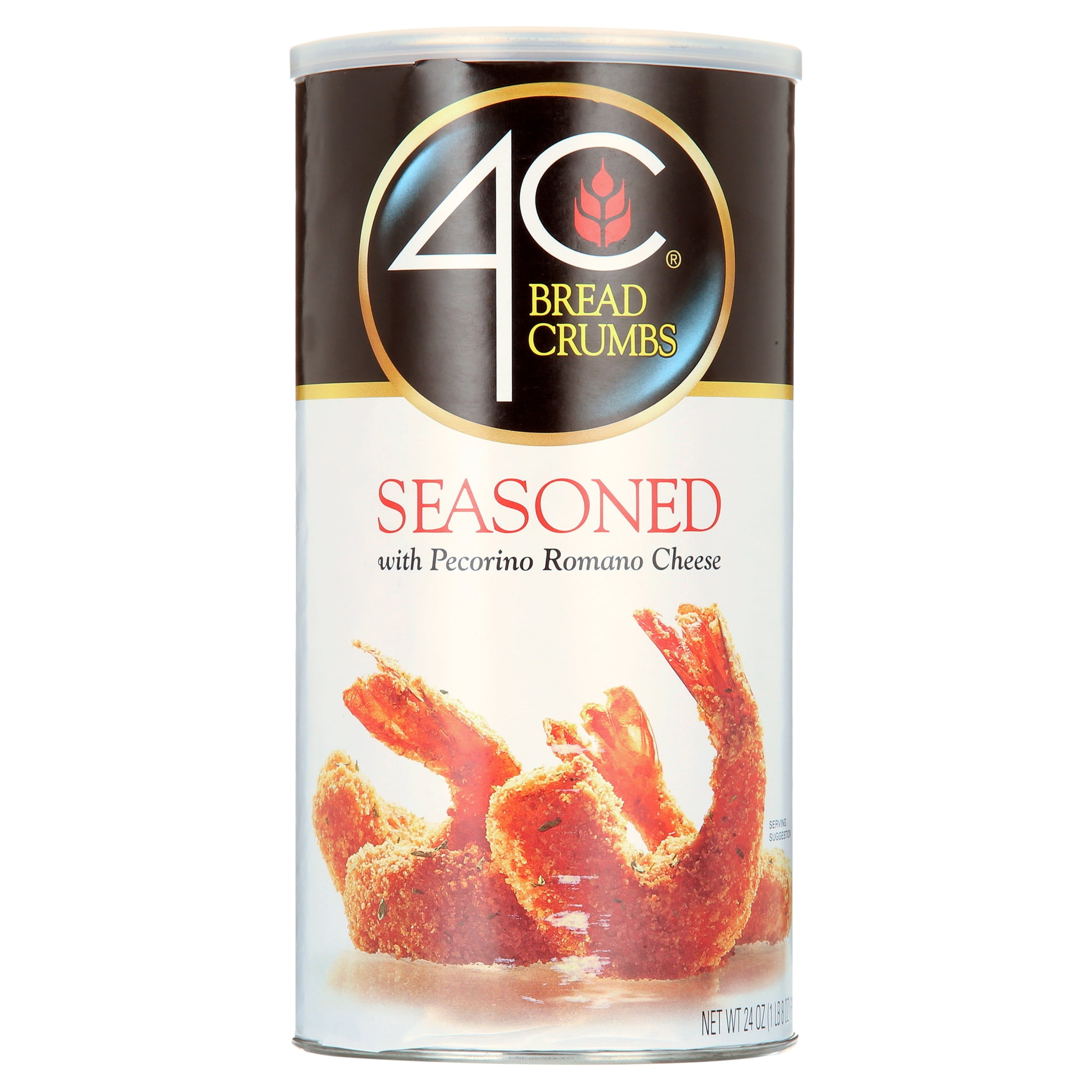 4C Pecorino Romano Cheese Seasoned Bread Crumbs, 24 oz - Walmart.com