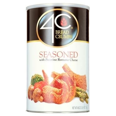 4C Plain Bread Crumbs, 24 oz 4C Seasoned Bread Crumbs, 24 oz - Walmart.com