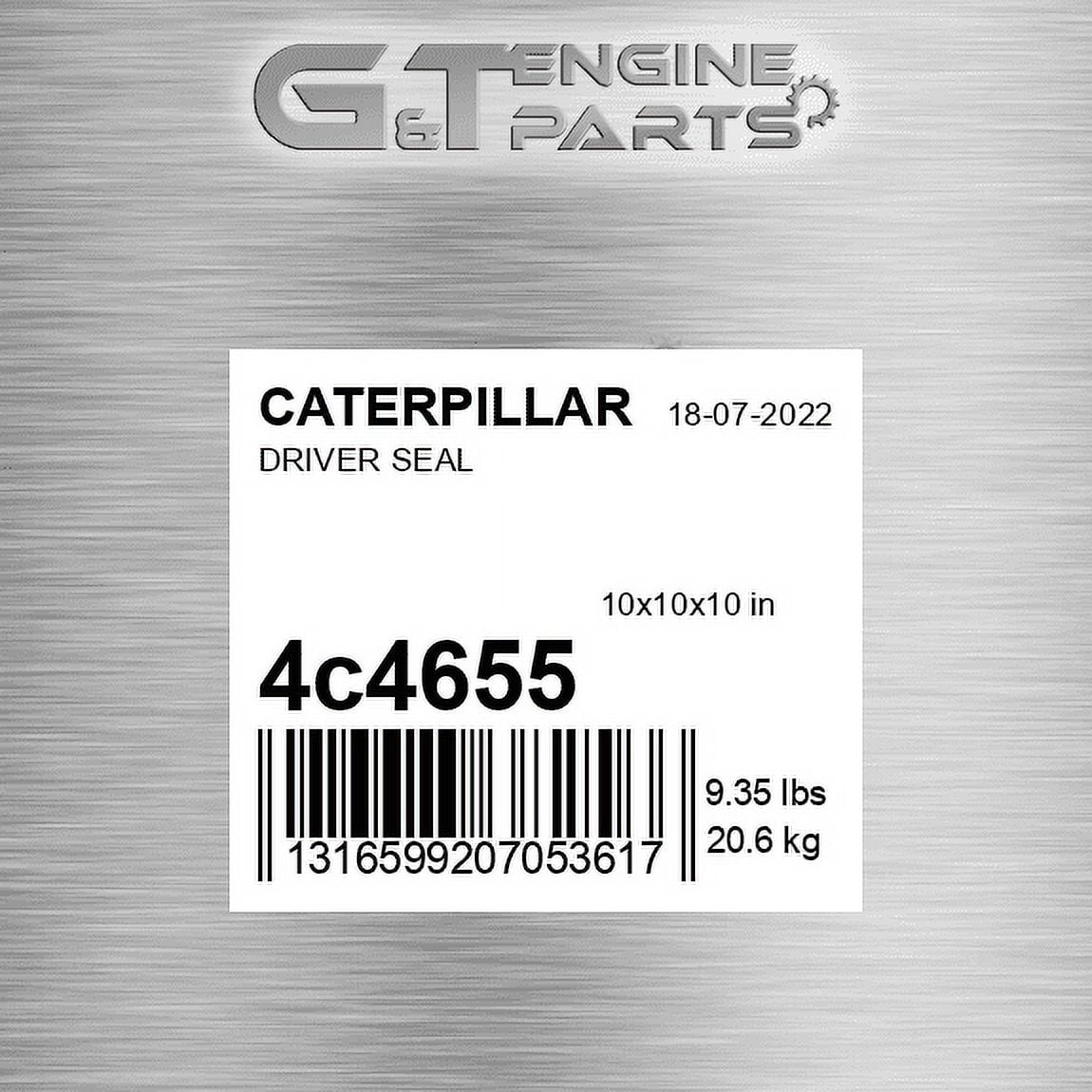4C4655 DRIVER SEAL fits CATERPILLAR (New OEM) - Walmart.com
