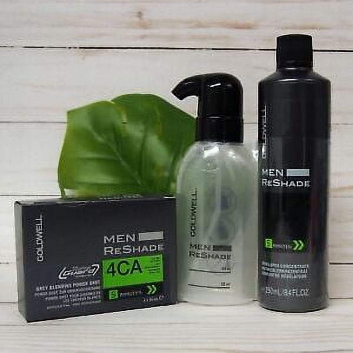 4CA Goldwell Men's ReShade Grey Blending Hair Color with Developer ...