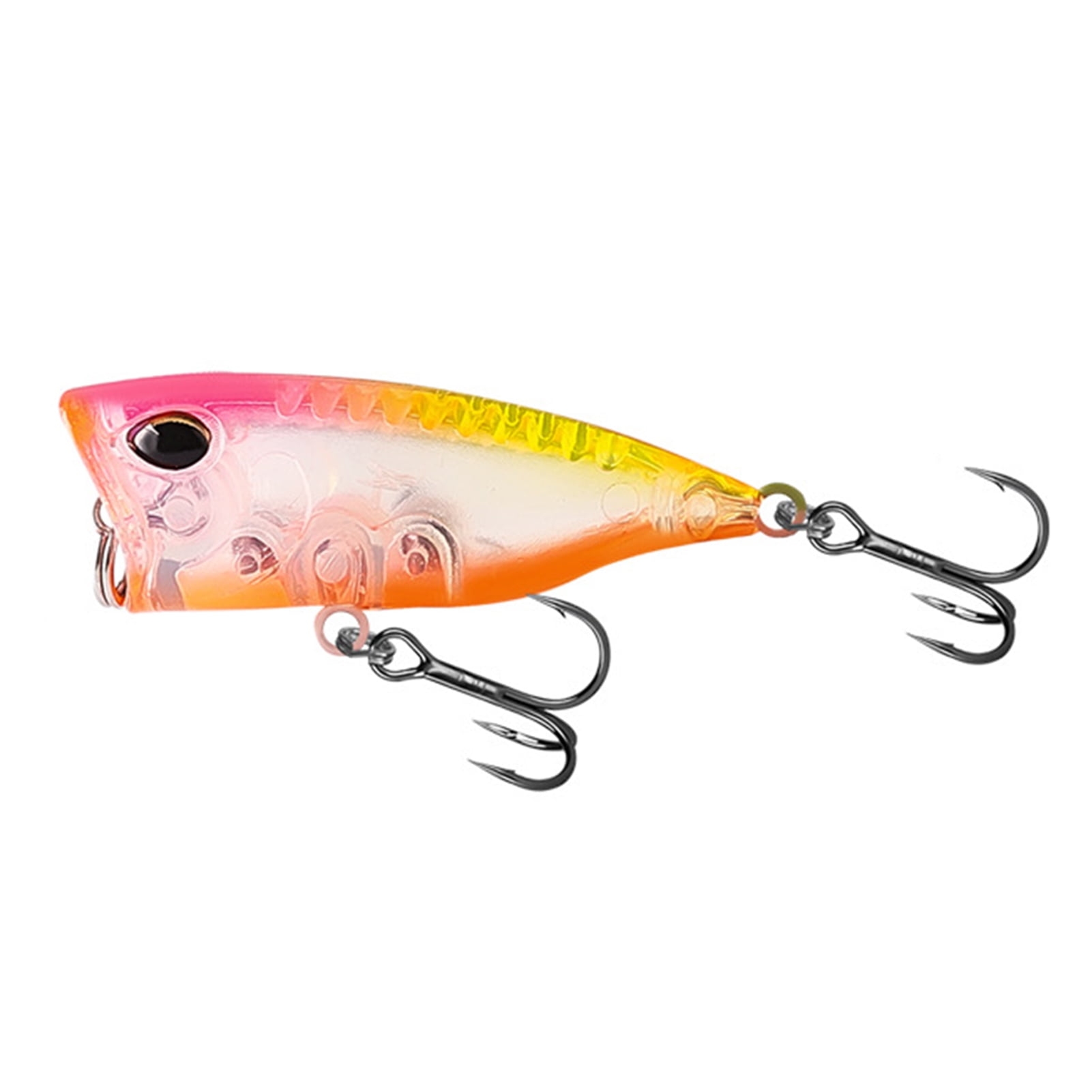 4CM/3G Topwater Fishing Lure with Double Hooks Long Casting Realistic ...