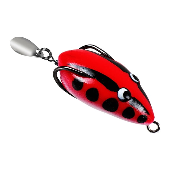 4CM Soft PVC Fishing Simulated Frogs Fish Lures with Hook Crankbait ...