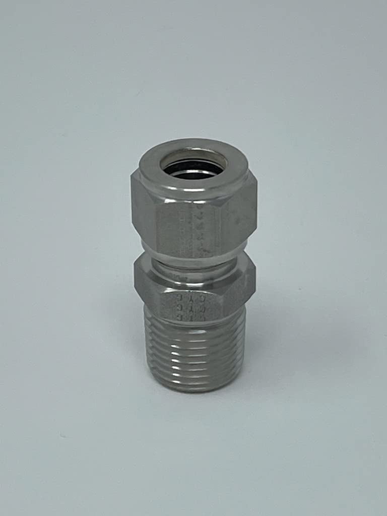 4CM4M | Hoke (Gyrolok) Male Connector, 1/4" Tube : OD Compression x 1/4 ...
