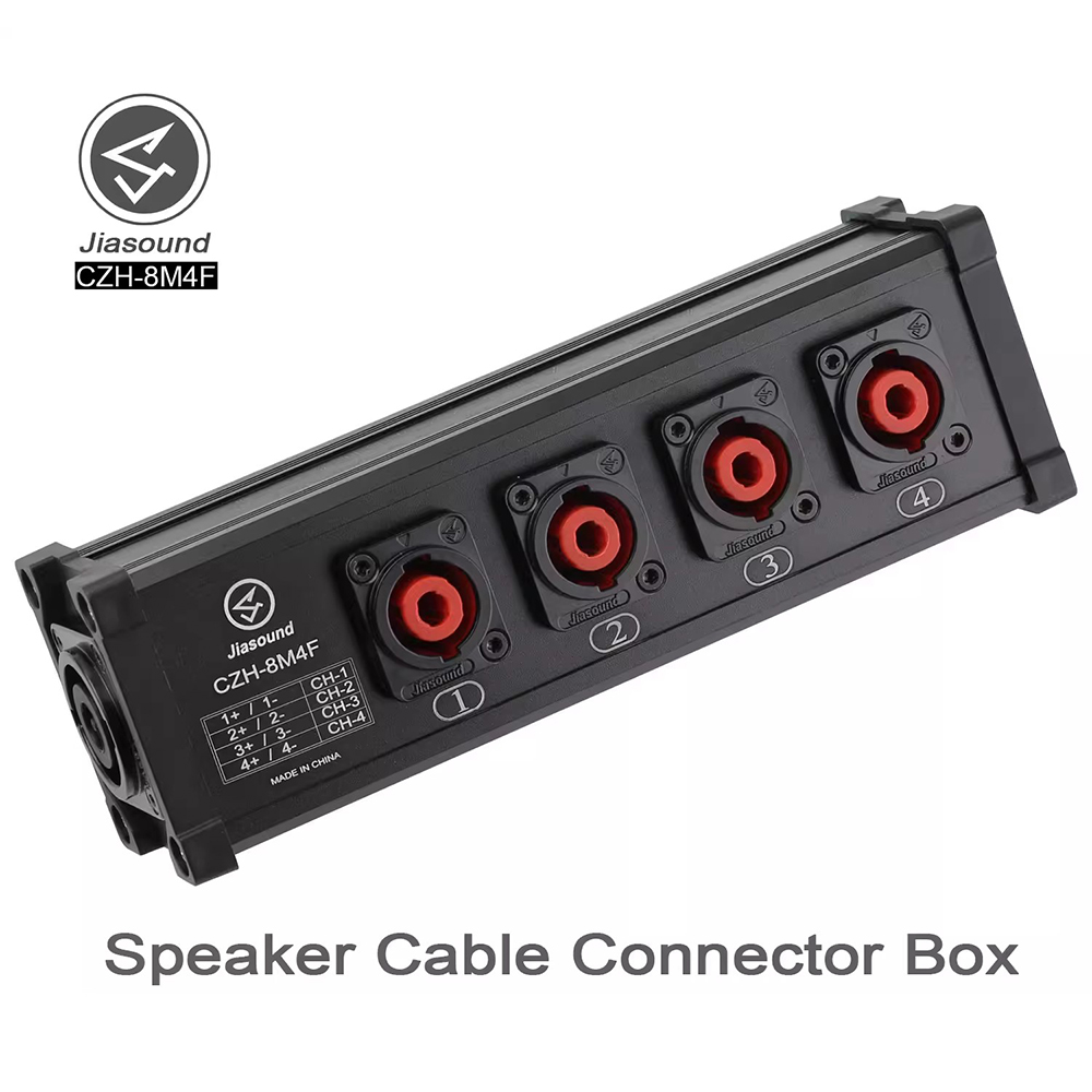 4Channel Professional line array speaker socket socket connector 8 core ...